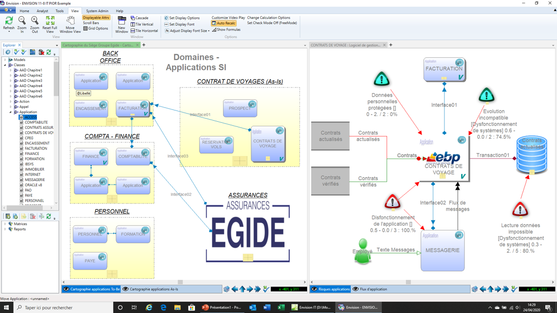 cartographie applicative informatique